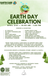 PVUMC Earth Day Celebration – Arizona Interfaith Power & Light